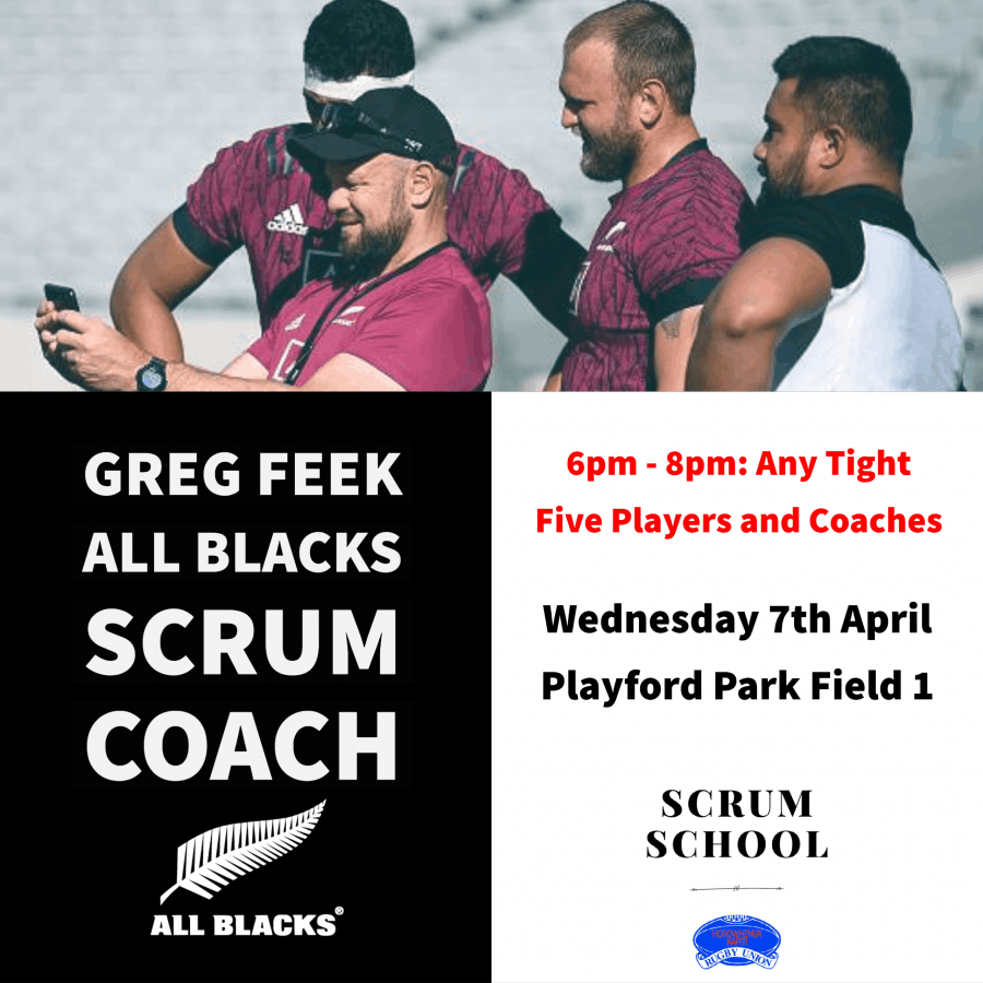 Greg Feek Scrum Session – HKRFU
